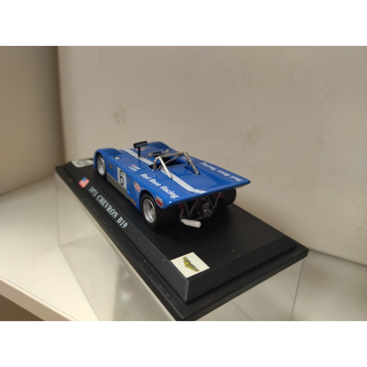 CHEVRON B19 1971 n6 NIKI LAUDA RED ROSE RACING 1:43 DelPRADO BLISTER ...