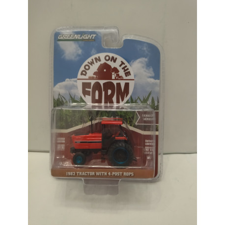 CASE IH 3088 1982 TRACTOR WITH 4-POST ROPS FARM 1:64 GREENLIGHT - BCN ...