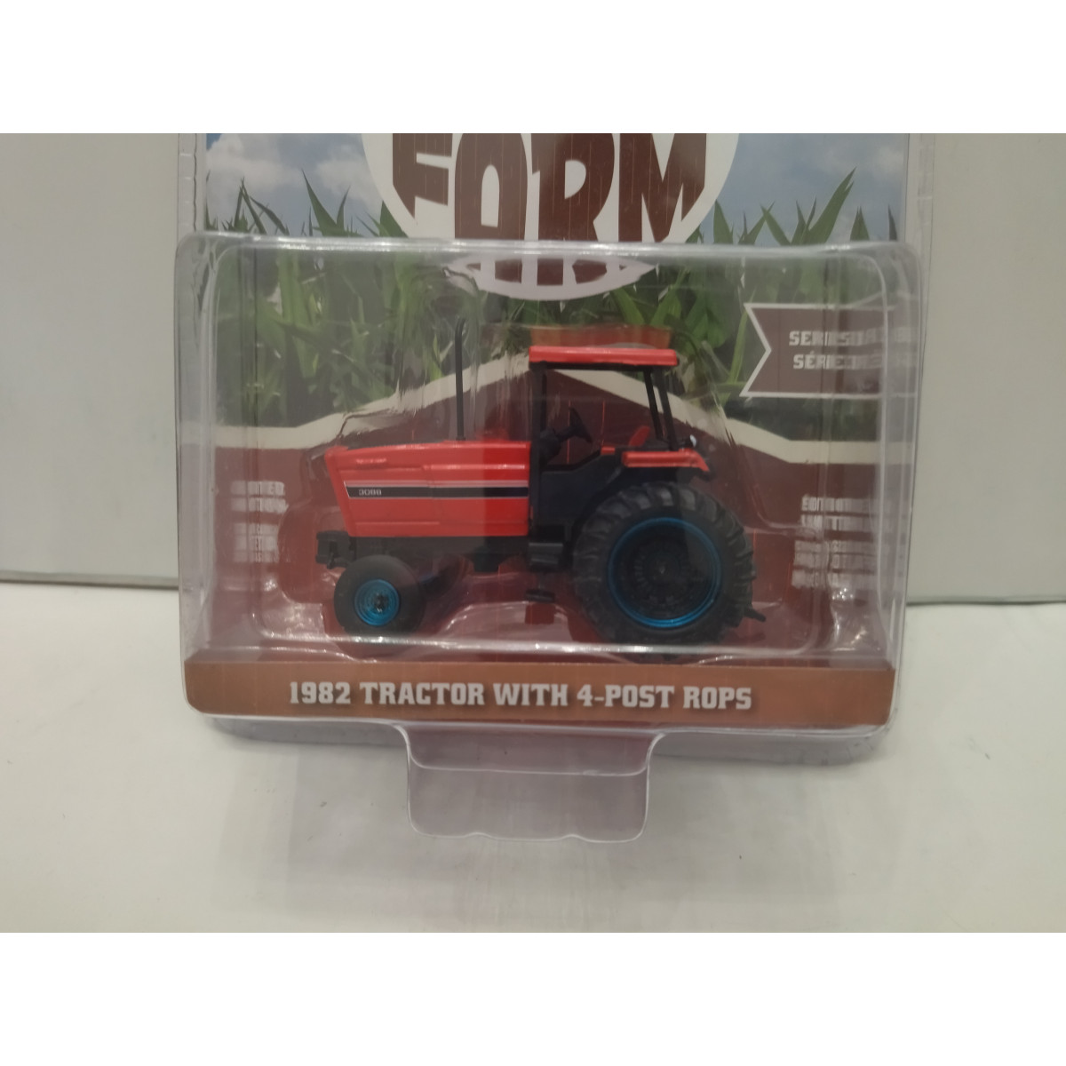 CASE IH 3088 1982 TRACTOR WITH 4-POST ROPS FARM 1:64 GREENLIGHT - BCN ...