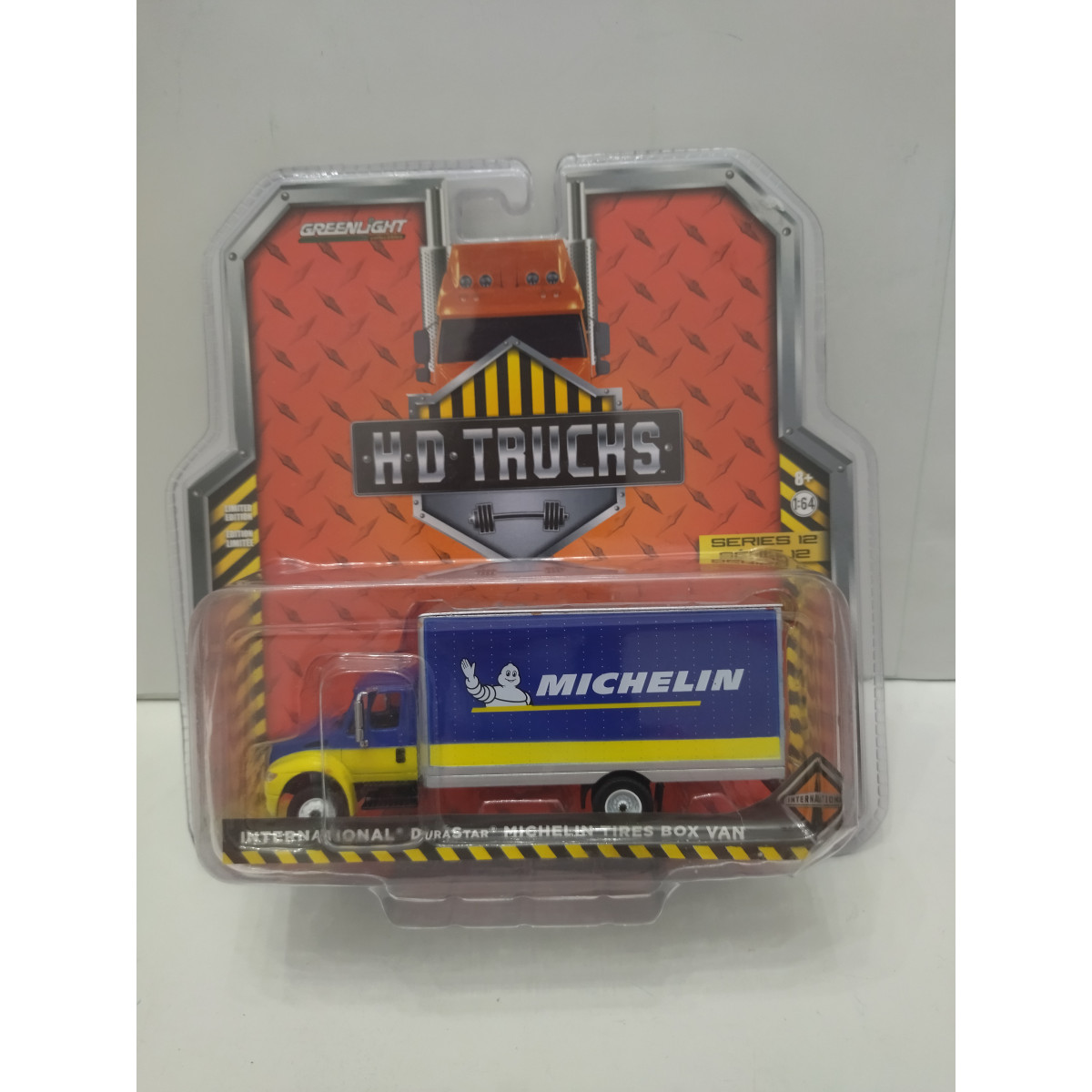 INTERNATIONAL DURASTAR MICHELIN TIRES BOX VAN 1:64 GREENLIGHT - BCN ...