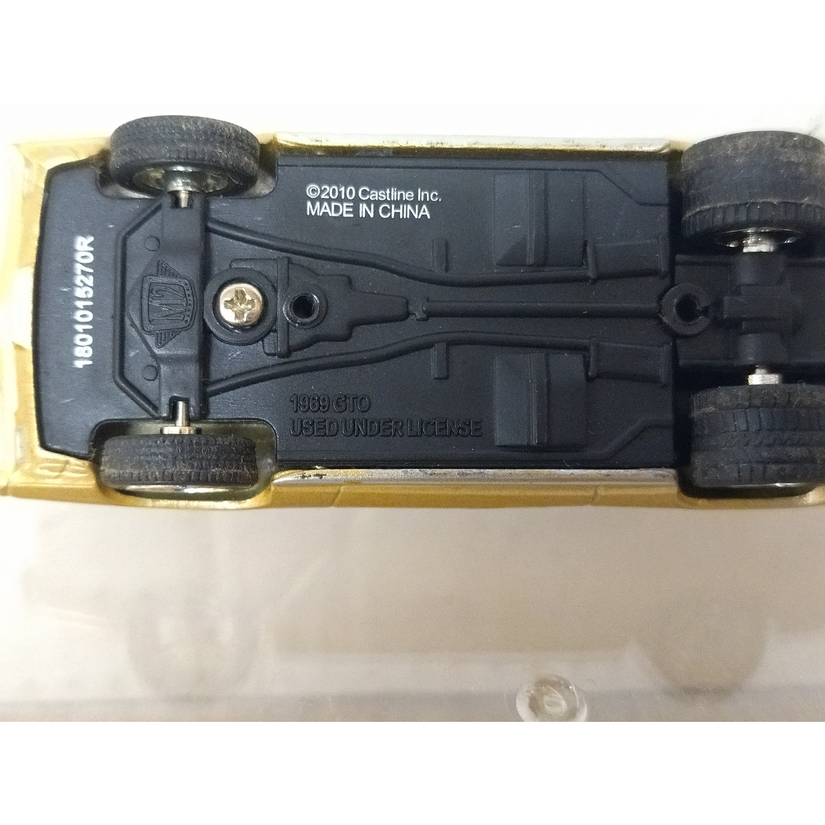 PONTIAC GTO 1969 HARDTOP GOLD METALLIC 1:64 M2 MACHINES NO BOX - BCN ...