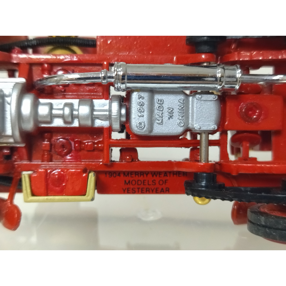 MERRYWEATHER 1904 FIRE STEAM ENGINE 1:43 MATCHBOX YESTERYEAR YFE-19 NO ...