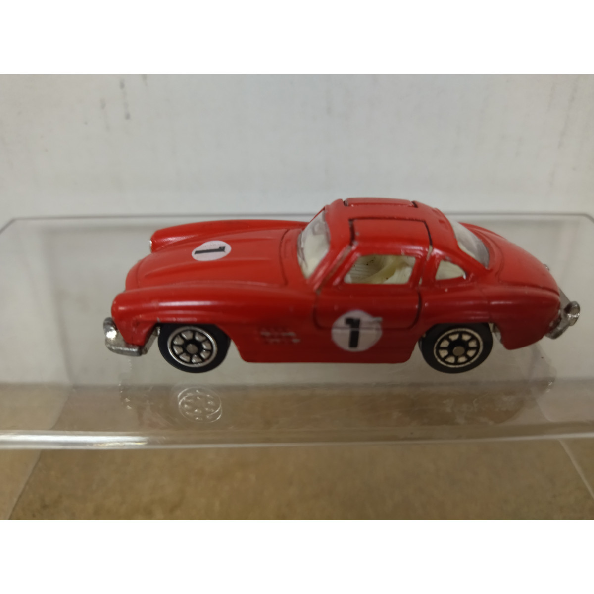 MERCEDES-BENZ W198 300SL RED apx 1:64 CORGI JUNIORS NO BOX - BCN STOCK CARS