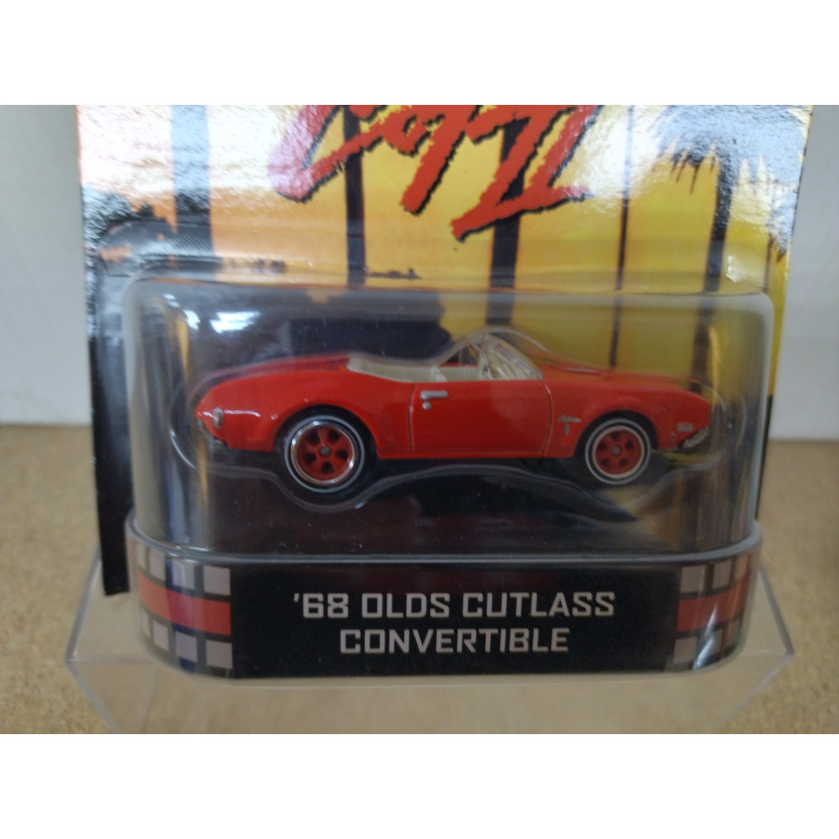 OLDSMOBILE CUTLASS 1968 CONVERTIBLE BEVERLY HILLS COP 2 1:64 HOT WHEELS ...
