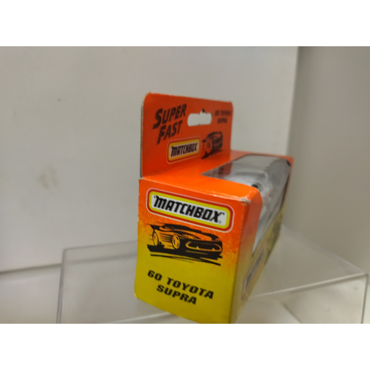 TOYOTA SUPRA SUPERFAST 60 1:59/apx 1:64 MATCHBOX BOX - BCN STOCK CARS