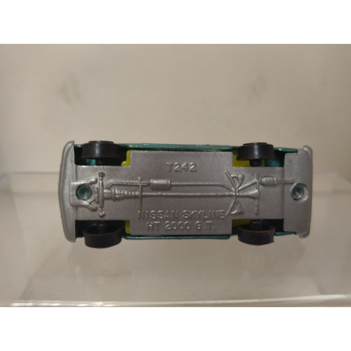 NISSAN SKYLINE HT 2000 GT GREEN apx 1:64 SUPER WHEELS t242 BOX - BCN ...