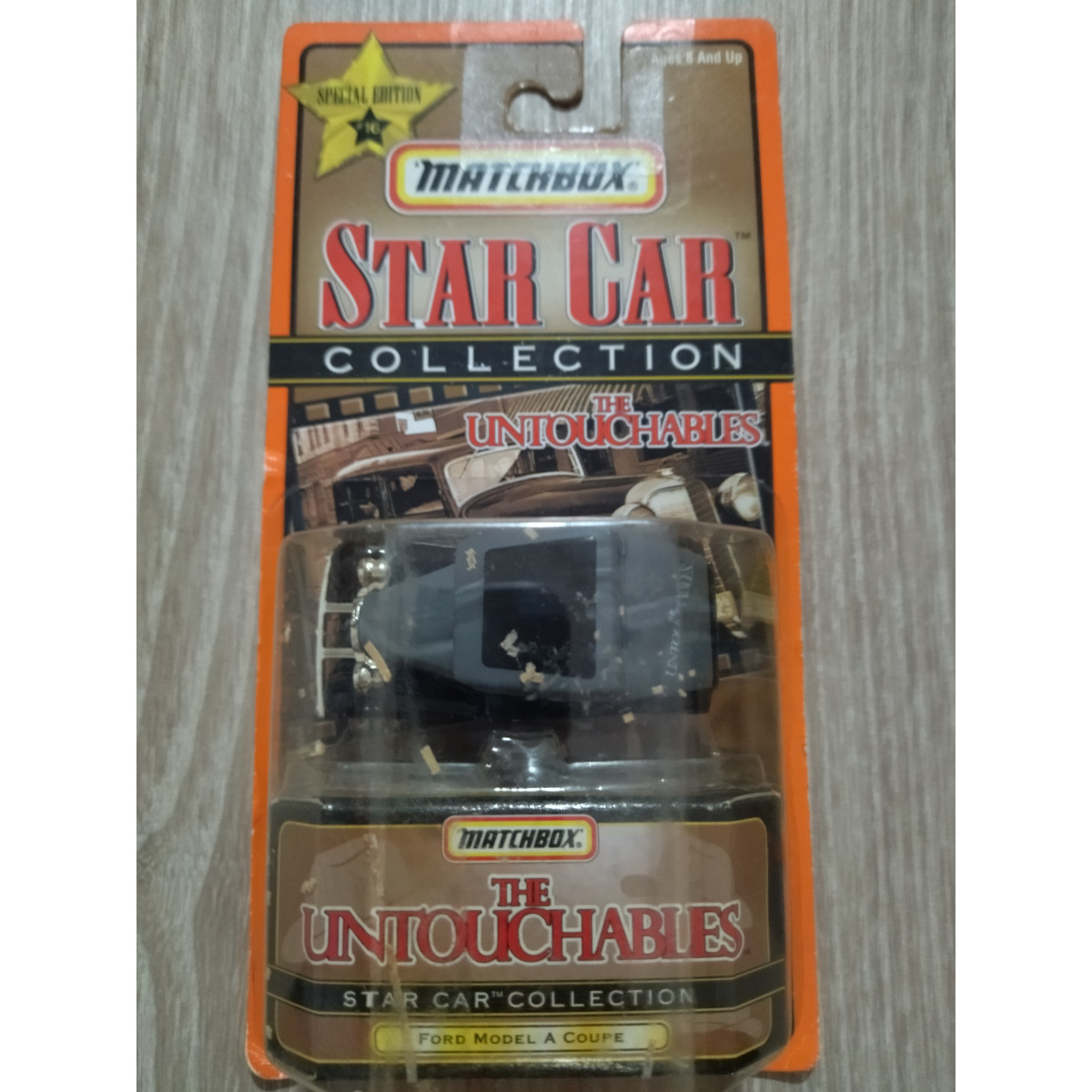 FORD MODEL A COUPE THE UNTOUCHABLES STAR CAR COLLECTION 1:64 MATCHBOX ...