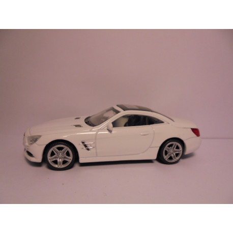 MERCEDES-BENZ R230 SL500 2012 RESTILING WHITE 1:43 WELLY - BCN STOCK CARS