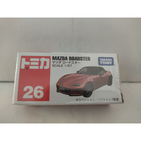 MAZDA ROADSTER 1:57/apx 1:64 TOMICA 26 - BCN STOCK CARS