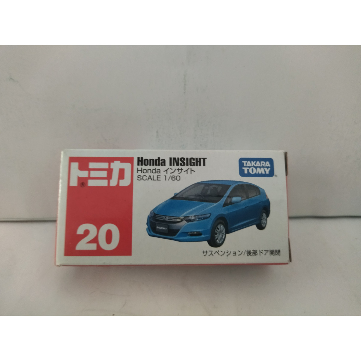 HONDA INSIGHT 1:60/apx 1:64 TOMICA 20 - BCN STOCK CARS