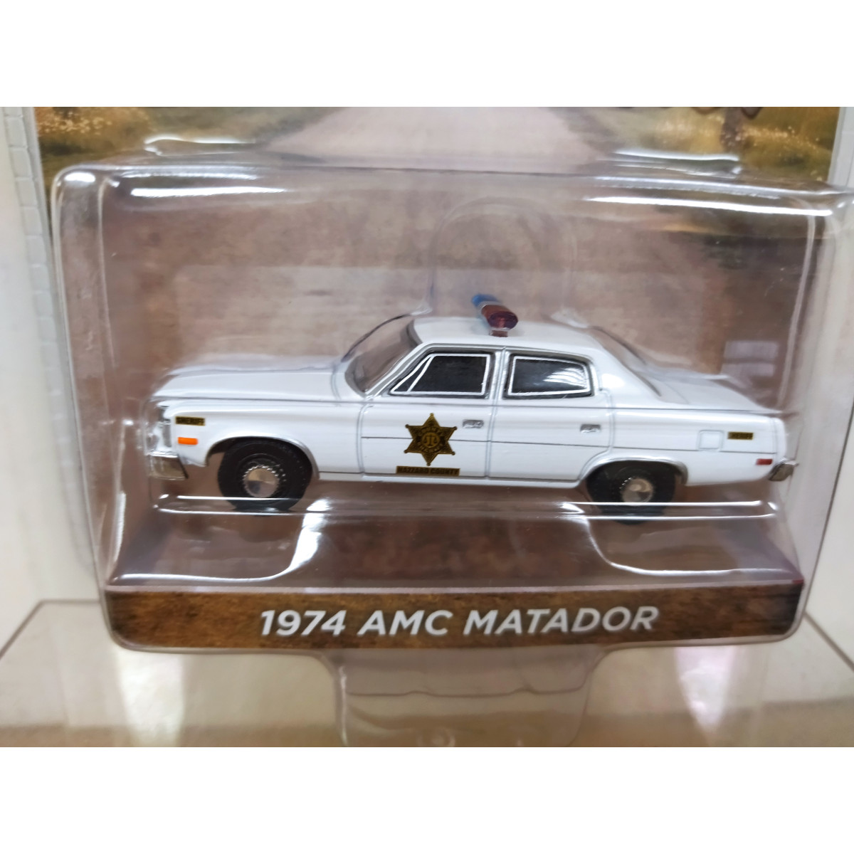 AMC MATADOR 1974 USA POLICE SHERIFF HAZZARD COUNTY 1:64 GREENLIGHT ...