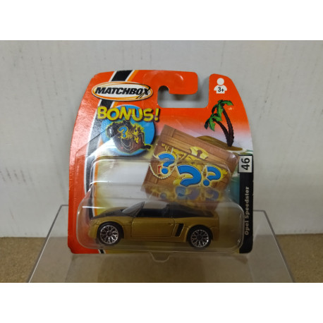 OPEL SPEEDSTER MB46 1:55/apx 1:64 MATCHBOX - BCN STOCK CARS