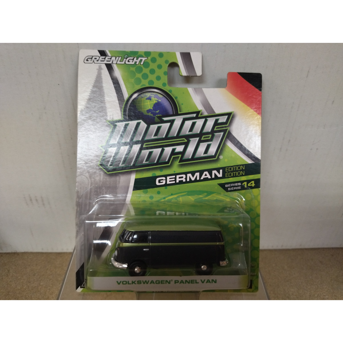 VOLKSWAGEN T1 PANEL VAN GERMAN S14 MOTOR WORLD 1:64 GREENLIGHT - BCN ...