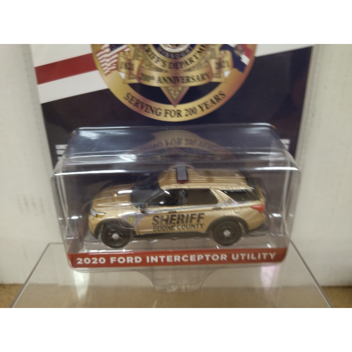 FORD INTERCEPTOR UTILITY 2020 USA POLICE SHERIFF BOONE COUNTY 1:64 ...