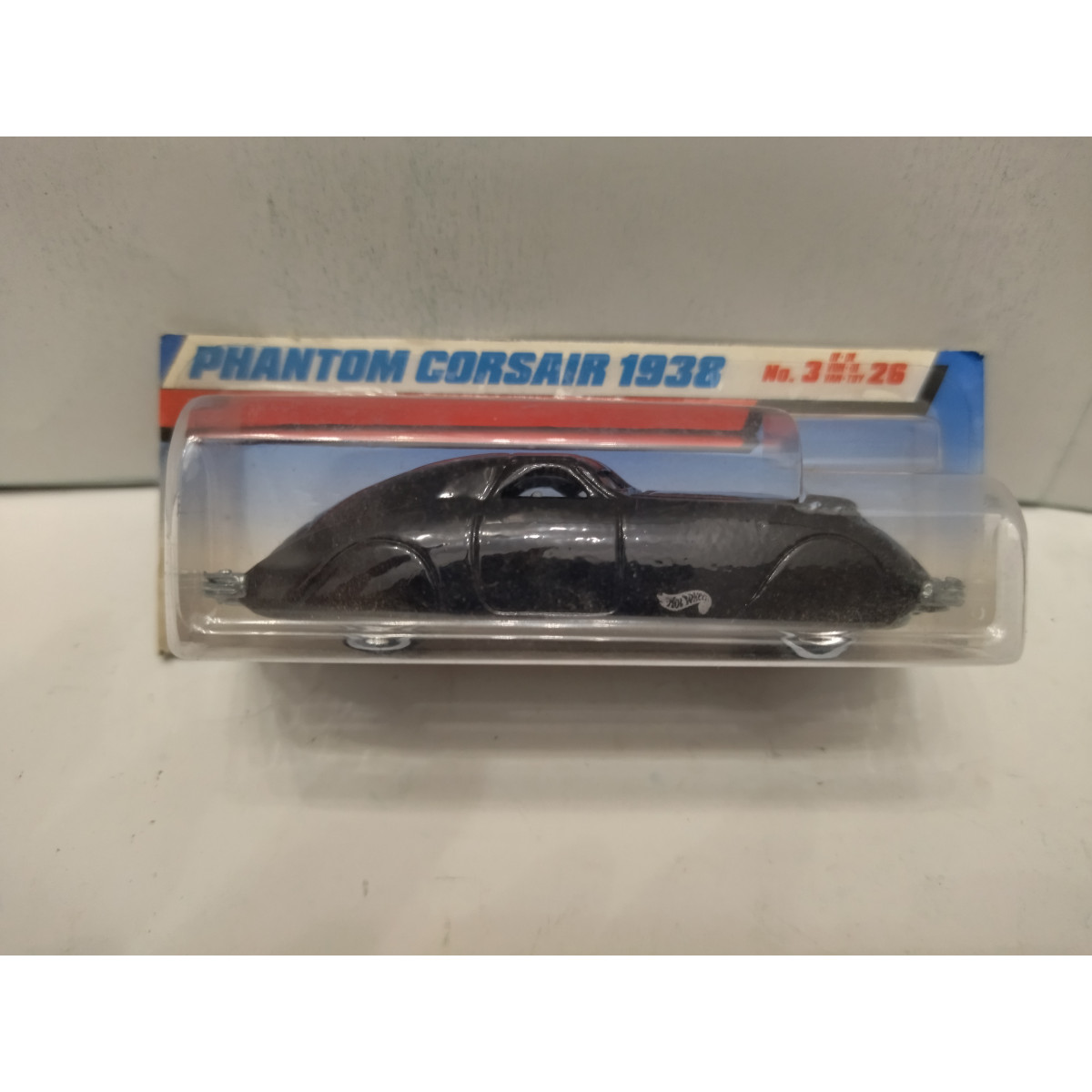 PHANTOM CORSAIR 1938 3/26 1:64 HOT WHEELS TARJETA CORTADA/DAMAGED CARD ...