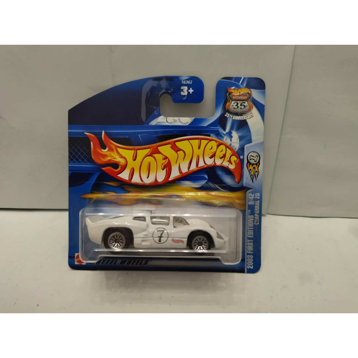 CHAPARRAL 2D n7 35TH ANNIVERSARY 1:64 HOT WHEELS - BCN STOCK CARS
