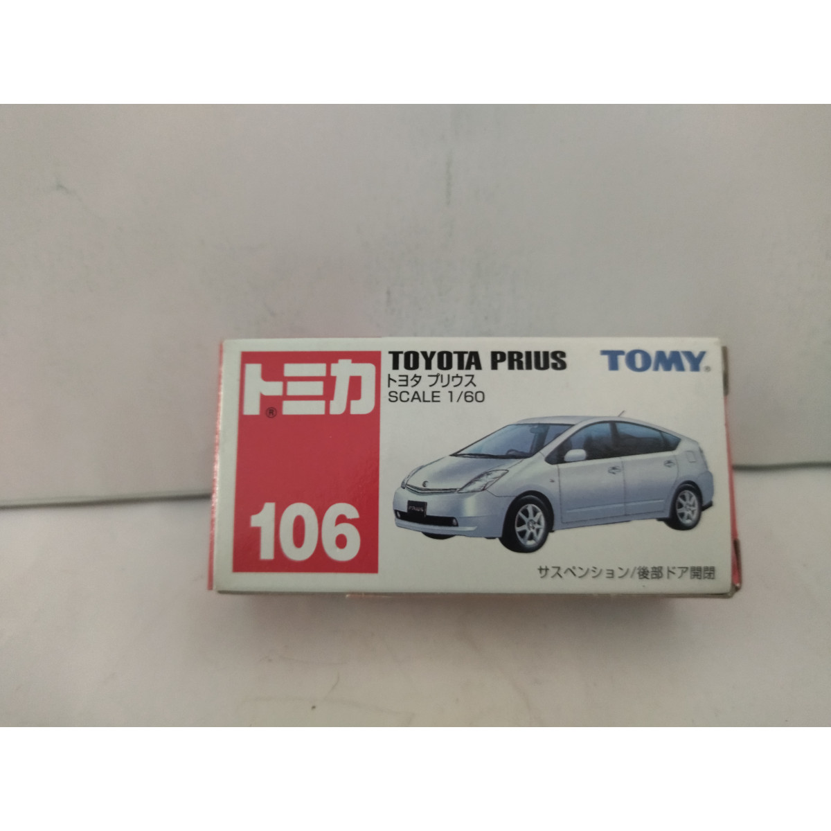 TOYOTA PRIUS 2-GEN 1:60/apx 1:64 TOMICA 106 - BCN STOCK CARS
