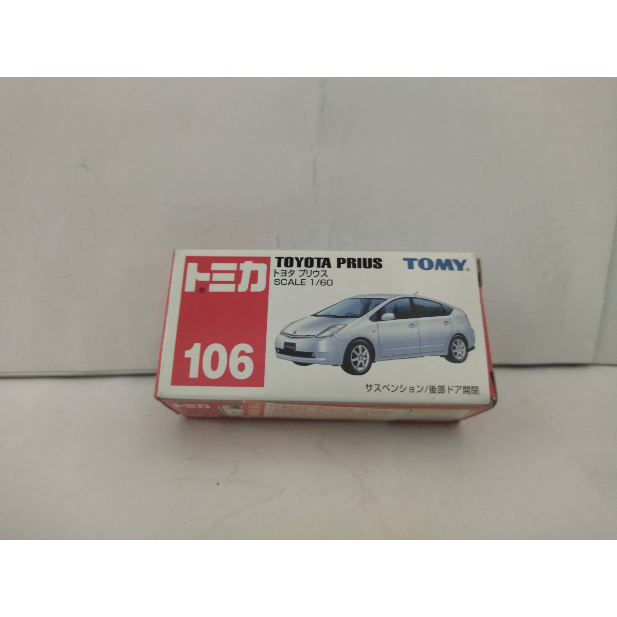 TOYOTA PRIUS 2-GEN 1:60/apx 1:64 TOMICA 106 - BCN STOCK CARS