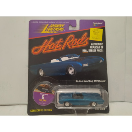 BAD BIRD 6 HOT ROTS 1:64 JOHNNY LIGHTNING - BCN STOCK CARS