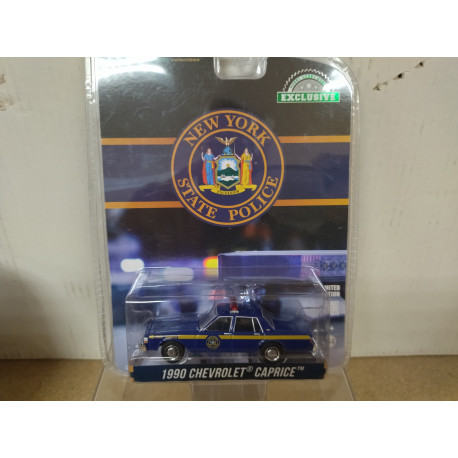 CHEVROLET CAPRICE 1990 USA POLICE NEW YORK STATE POLICE 1:64 GREENLIGHT ...