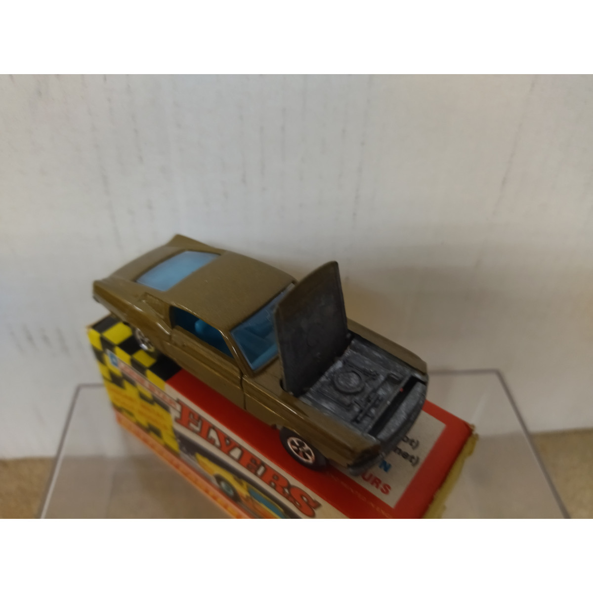 FORD MUSTANG GT BROWN 1:64 LONE STAR FLYERS 39 - BCN STOCK CARS