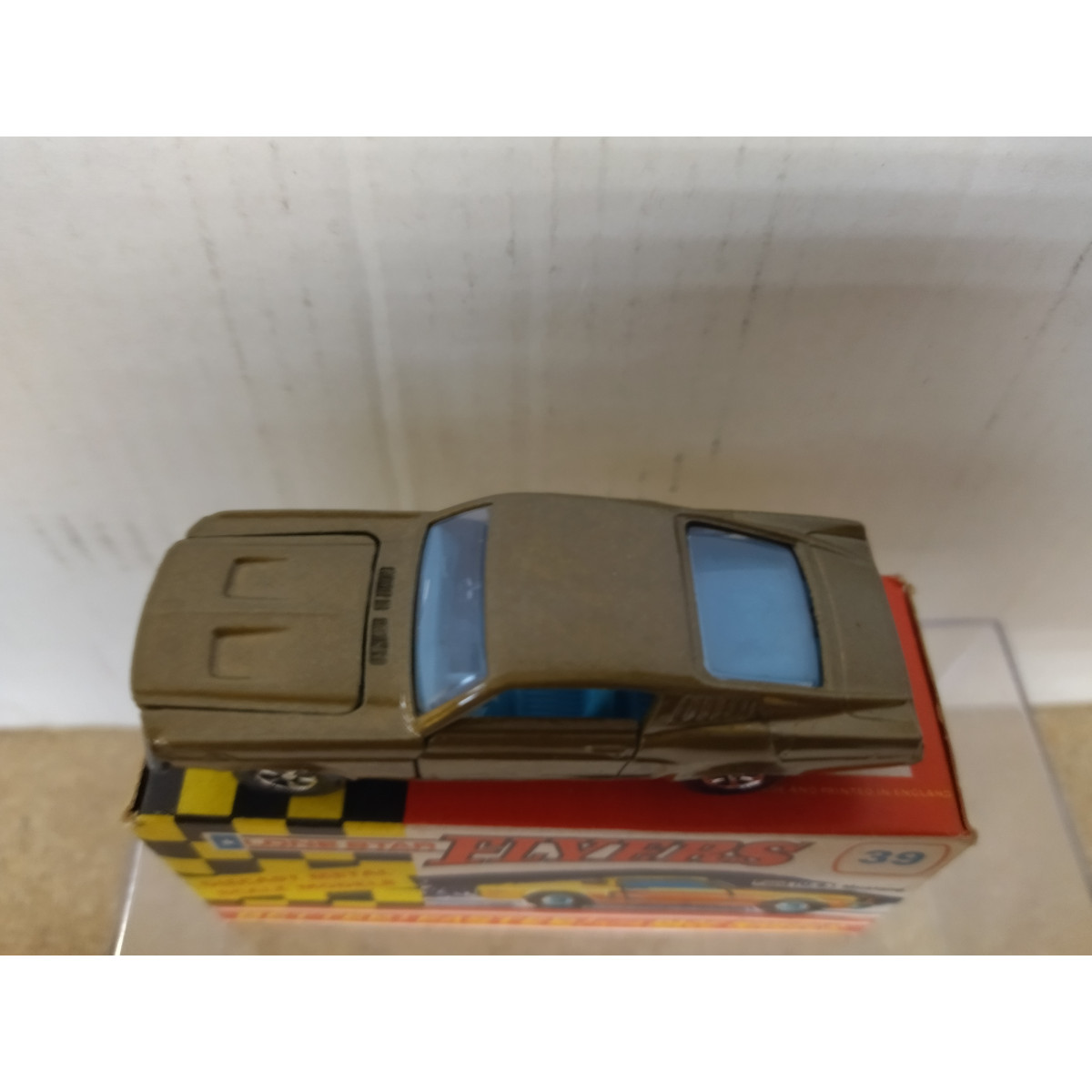 FORD MUSTANG GT BROWN 1:64 LONE STAR FLYERS 39 - BCN STOCK CARS