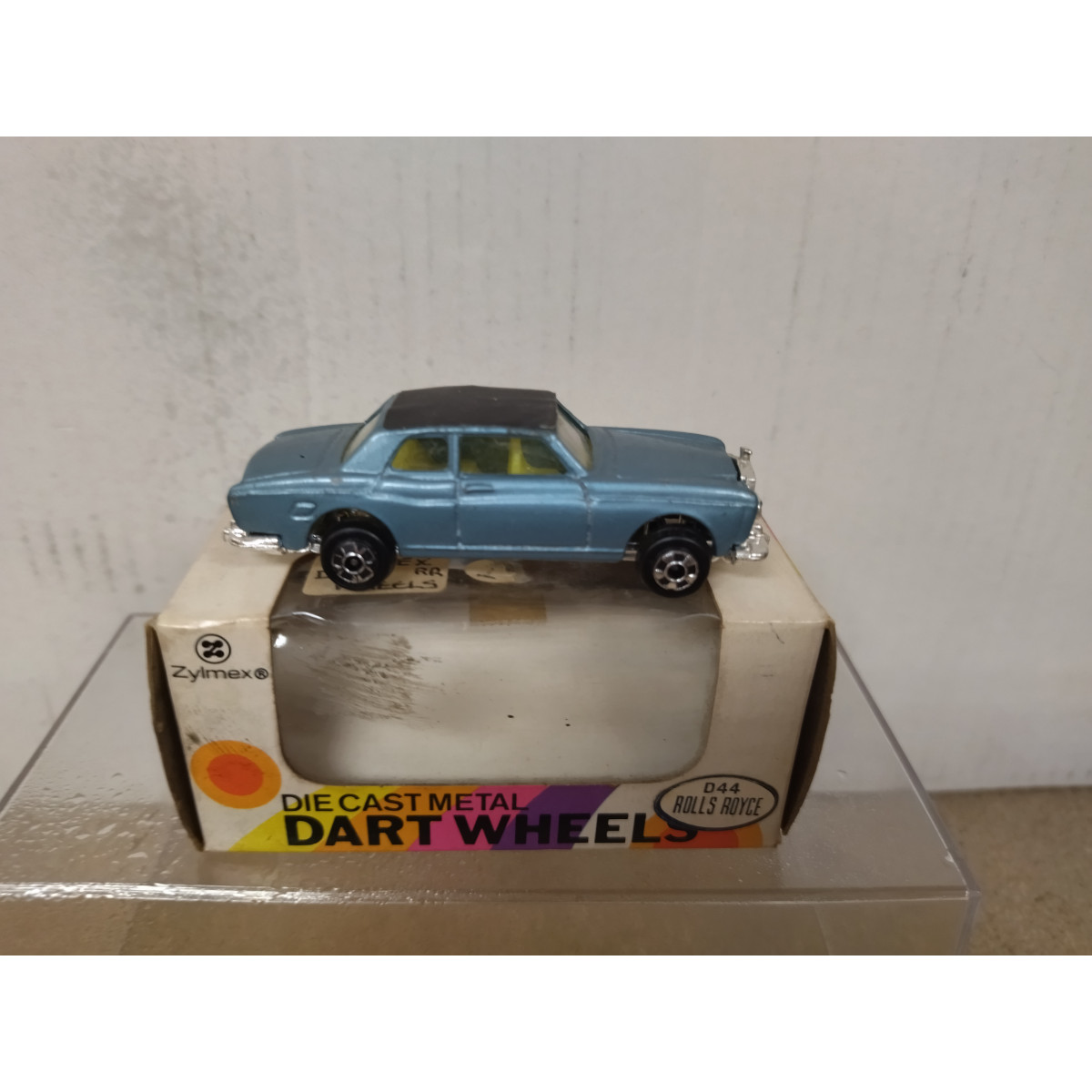 ROLLS ROYCE BLUE & BLACK apx 1:64 ZYLMEX D44 VINTAGE BOX HONG KONG ...