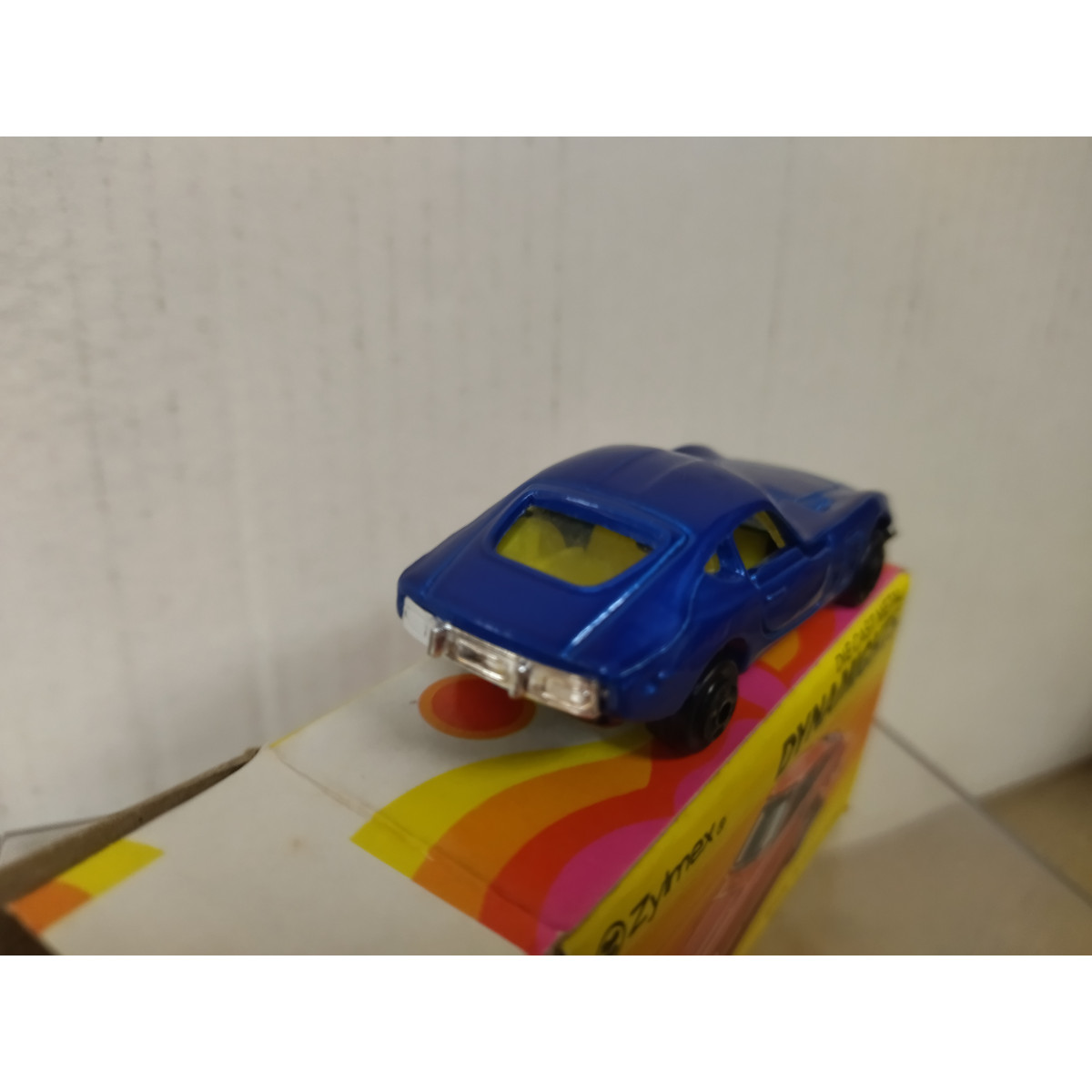 TOYOTA 2000 GT BLUE apx 1:64 ZYLMEX P303 VINTAGE BOX DYNAMIGHTS HONG KONG - BCN STOCK CARS