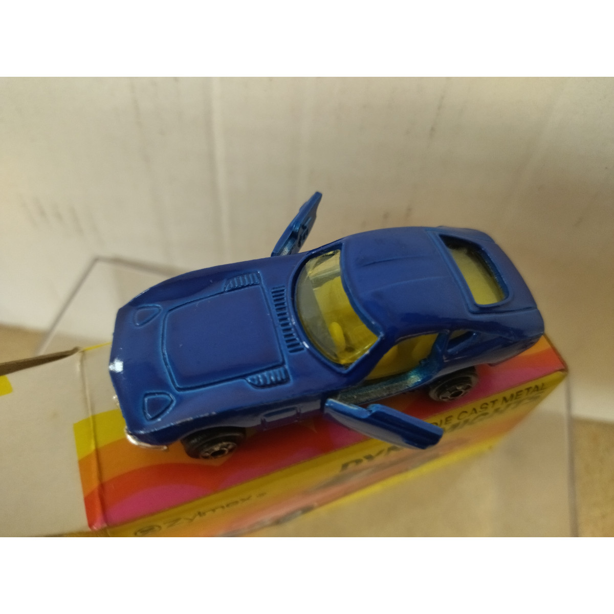 TOYOTA 2000 GT BLUE apx 1:64 ZYLMEX P303 VINTAGE BOX DYNAMIGHTS HONG KONG - BCN STOCK CARS