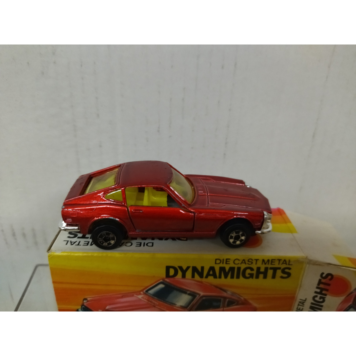 DATSUN FAIRLADY DARK RED apx 1:64 ZYLMEX P302 VINTAGE BOX HONG KONG ...
