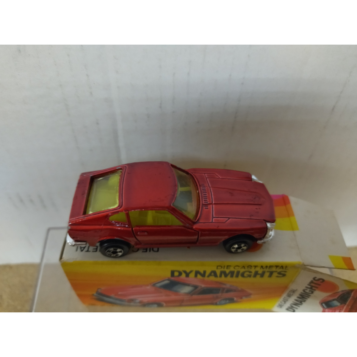 DATSUN FAIRLADY DARK RED apx 1:64 ZYLMEX P302 VINTAGE BOX HONG KONG ...