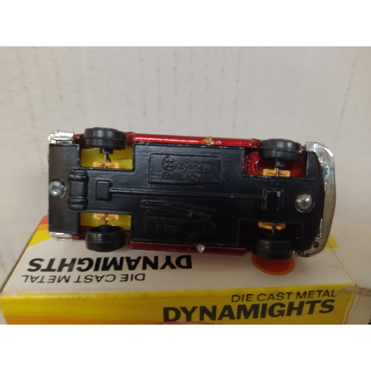 DATSUN FAIRLADY DARK RED apx 1:64 ZYLMEX P302 VINTAGE BOX HONG KONG ...