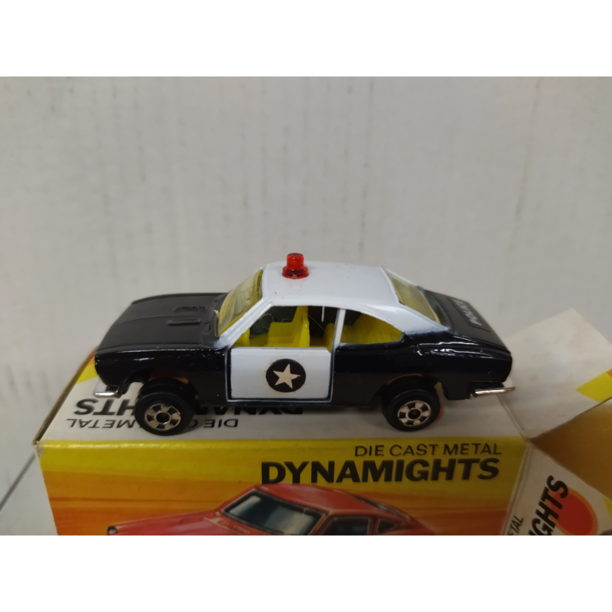 MAZDA GT POLICE apx 1:64 ZYLMEX P306 VINTAGE BOX DYNAMIGHTS HONG KONG - BCN STOCK CARS