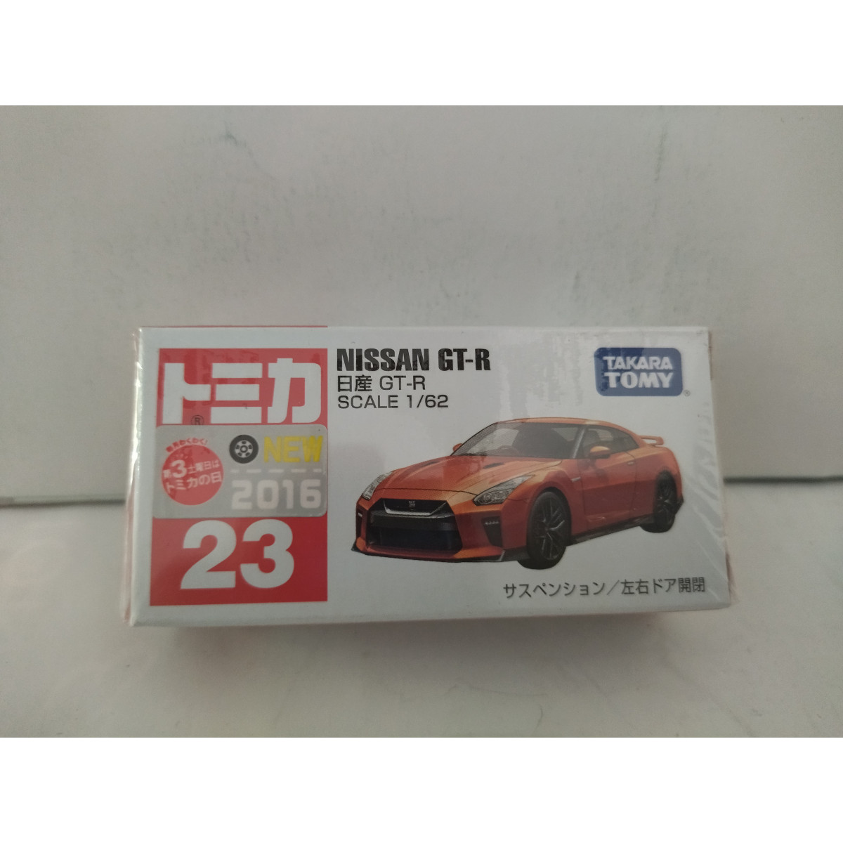 NISSAN GT-R 1:62/apx 1:64 TOMICA 23 - BCN STOCK CARS