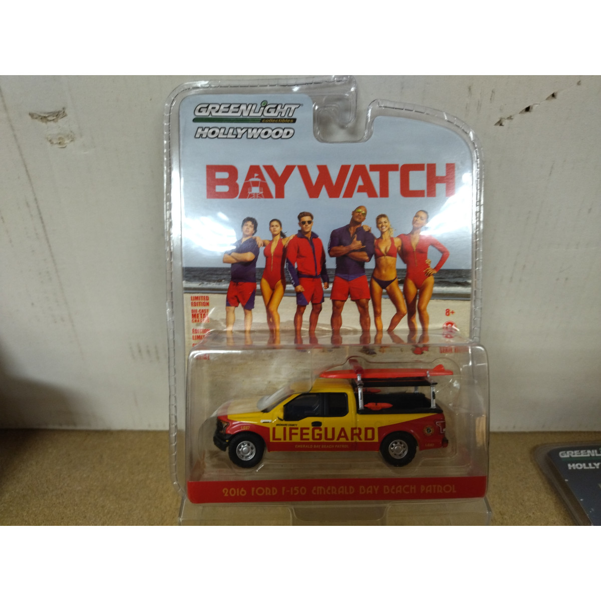 FORD F-150 2016 LIFEGUARD BAYWATCH HOLLYWOOD 1:64 GREENLIGHT - BCN ...