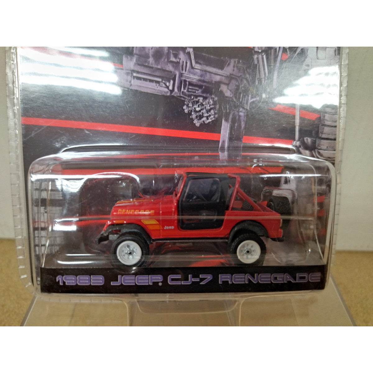JEEP CJ-7 1983 RENEGADE THE TERMINATOR HOLLYWOOD 1:64 GREENLIGHT - BCN ...