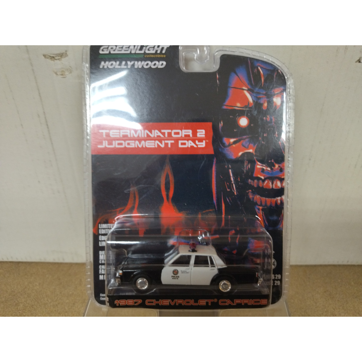 CHEVROLET CAPRICE 1987 TERMINATOR 2 JUDGEMENT DAY HOLLYWOOD 1:64 ...
