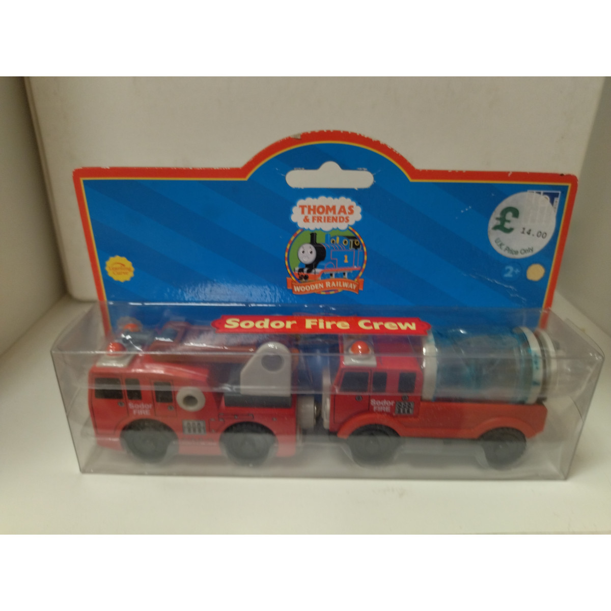 THOMAS & FRIENDS SODOR FIRE WOODEN RAILWAY - BCN STOCK CARS