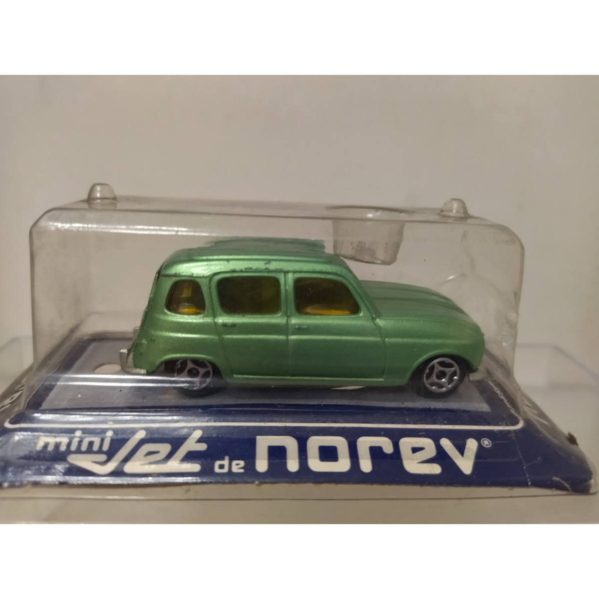 RENAULT 4 TL GREEN apx 1:64 NOREV MINI JET 409 BOX - BCN STOCK CARS