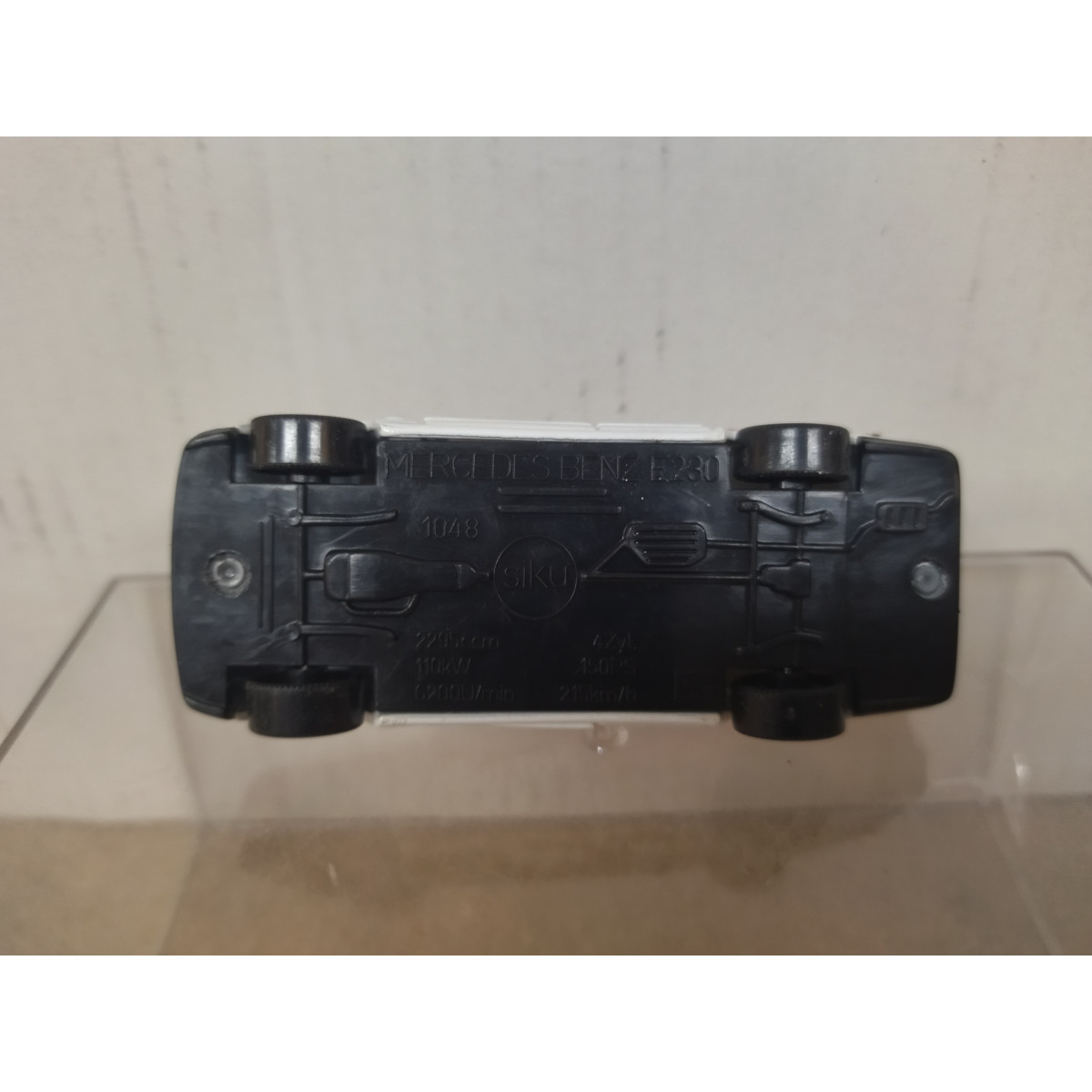 MERCEDES-BENZ W210 E230 POLICE 1:55/apx 1:64 SIKU 1362 NO BOX - BCN STOCK CARS