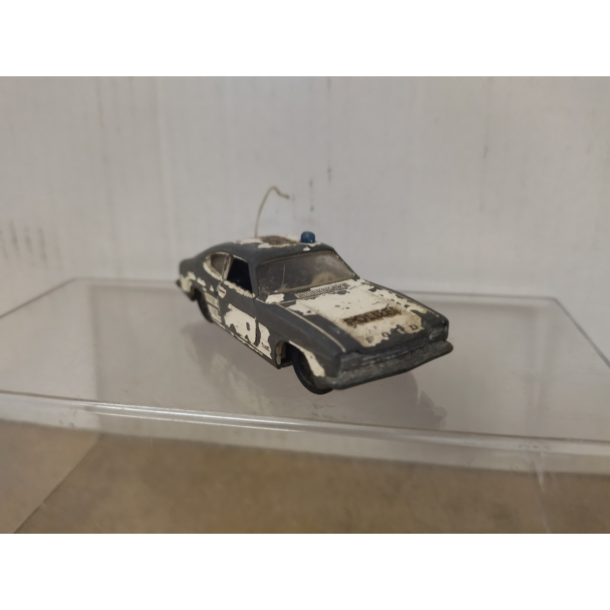 FORD CAPRI 1700 GT POLIZEI 1:60/apx 1:64 SIKU V310 NO BOX - BCN STOCK CARS