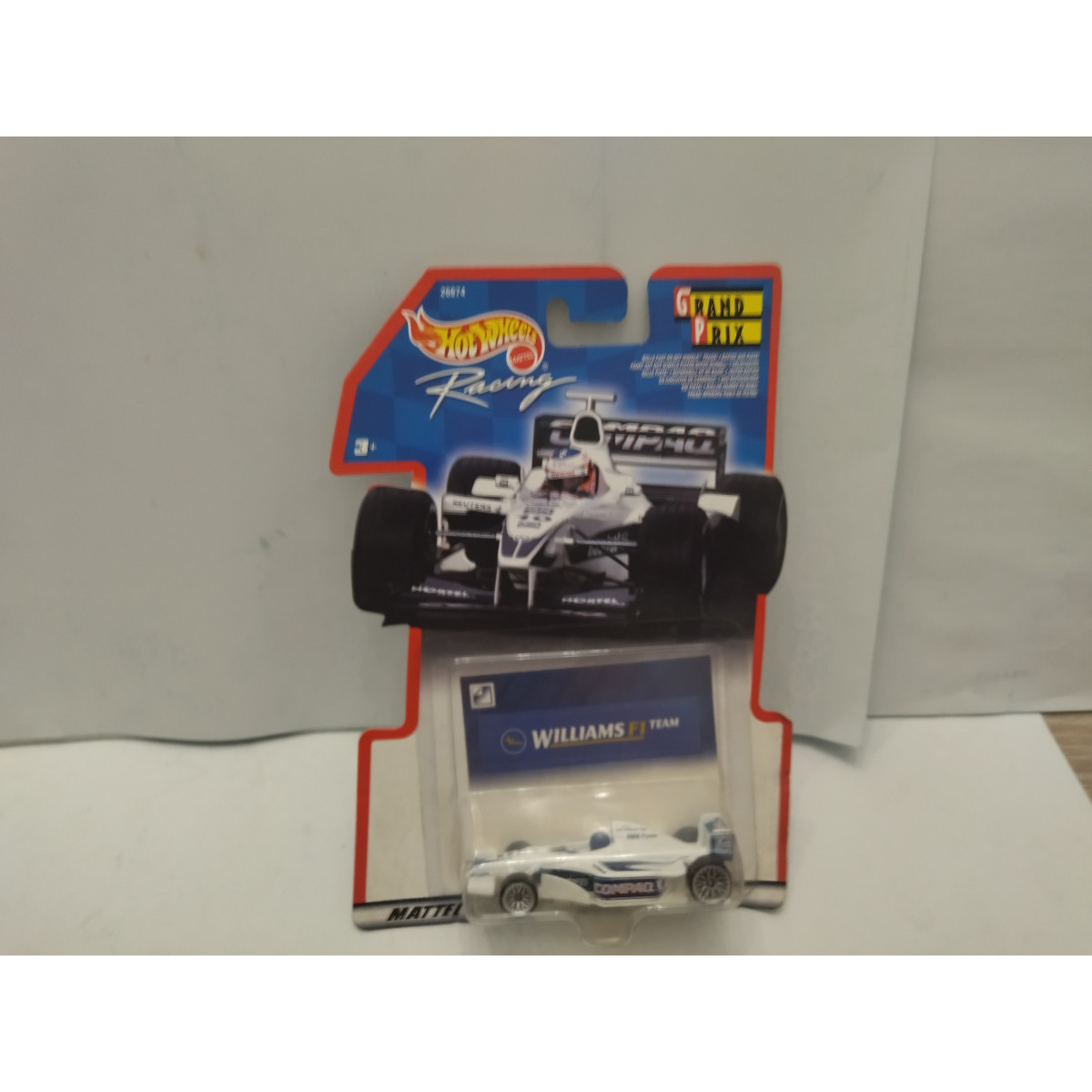 WILLIAMS F1 TEAM 2000 FORMULA F1 RACING GRAN PRIX 1:64 HOT WHEELS - BCN ...