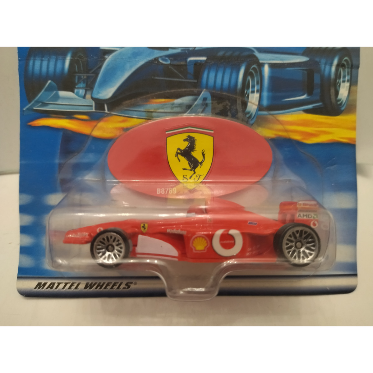 FERRARI VODAFOONE SHELL 2001 FORMULA F1 1:64 HOT WHEELS - BCN STOCK CARS