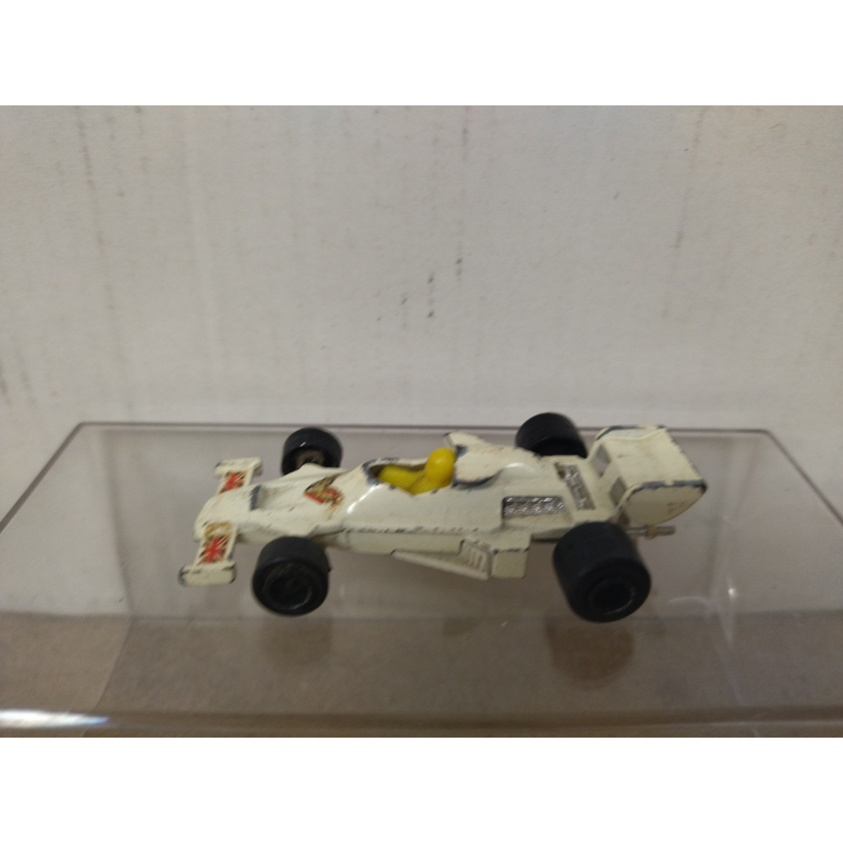 SHADOW DN5 FORMULA F1 RACING CAR WHITE 1:50/apx 1:64 MAJORETTE 243 NO ...