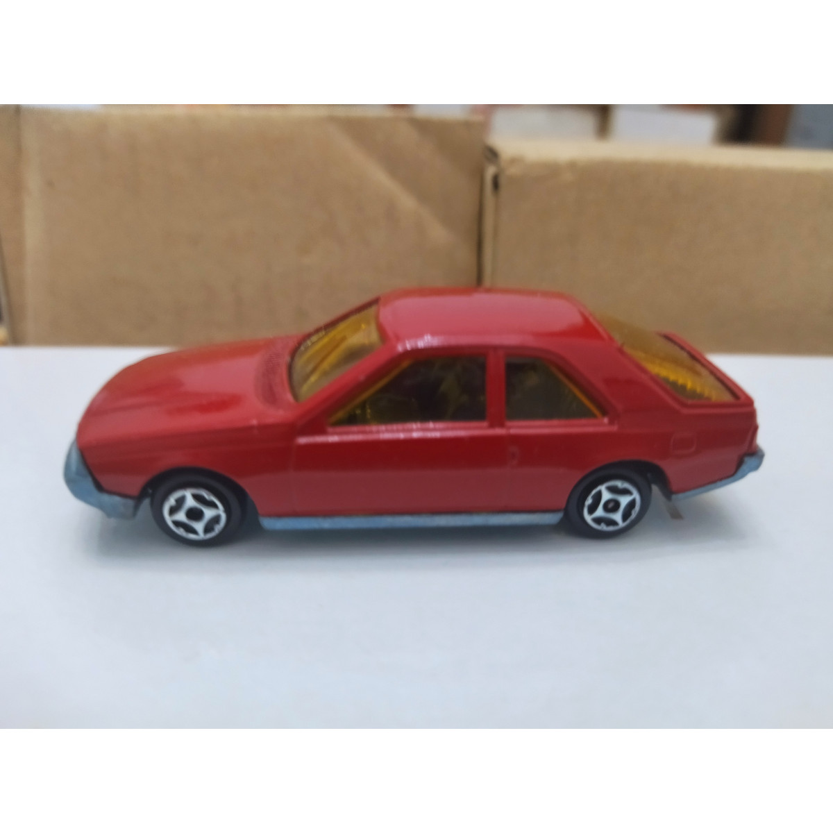 RENAULT FUEGO ROUGE 1:64 NOREV MINI JET VINTAGE NO BOX - BCN STOCK CARS