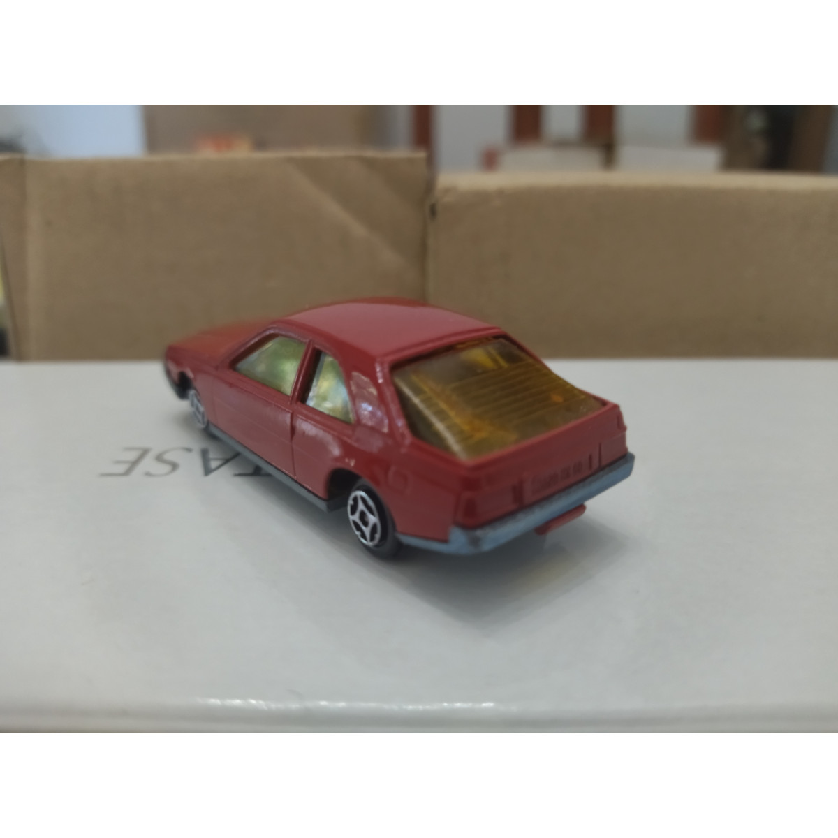 RENAULT FUEGO ROUGE 1:64 NOREV MINI JET VINTAGE NO BOX - BCN STOCK CARS