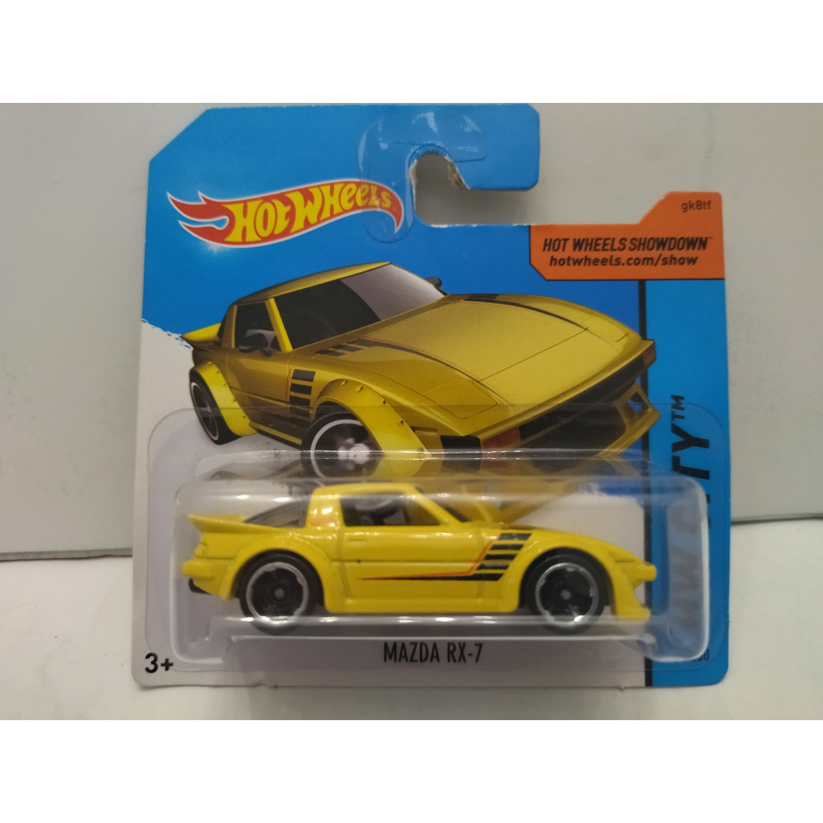 MAZDA RX-7 YELLOW HW CITY 1:64 HOT WHEELS - BCN STOCK CARS