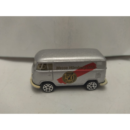 VOLKSWAGEN T1 TRANSPORTER PANEL VAN MESSE NURBERG 2002 1:64 MATCHBOX ...