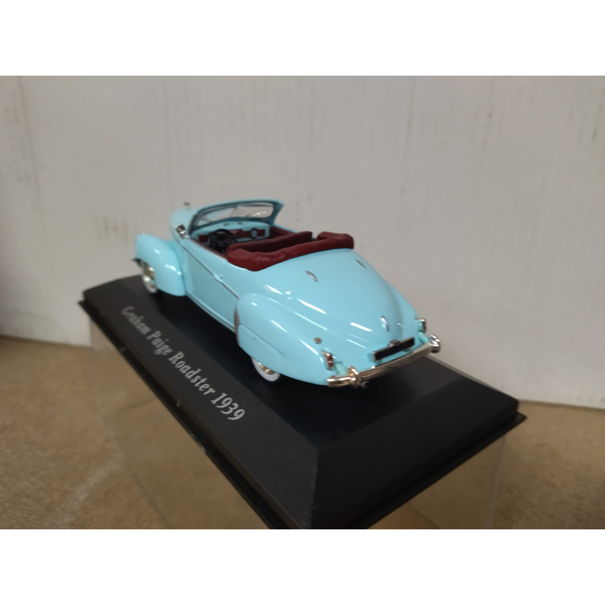 GRAHAM PAIGE 1939 ROADSTER BLUE LIGHT CLASSIC CARS 1:43 ALTAYA IXO ...