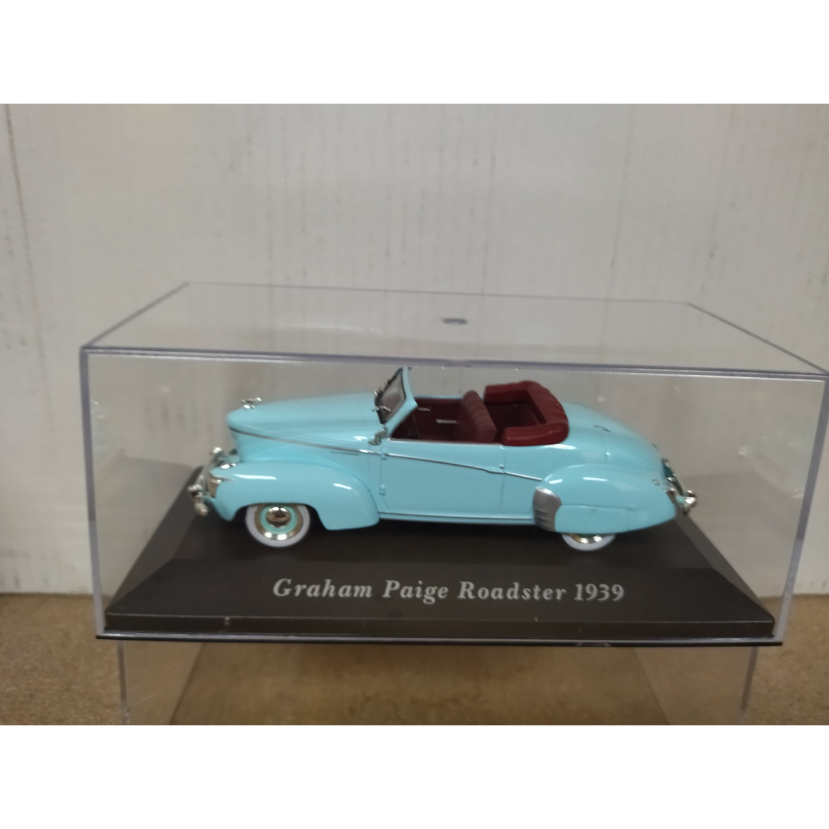 GRAHAM PAIGE 1939 ROADSTER BLUE LIGHT CLASSIC CARS 1:43 ALTAYA IXO ...